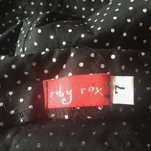 Ruby Rox | Dresses | Ruby Rox Retro Style Polka Dot Dress Black | Poshmark